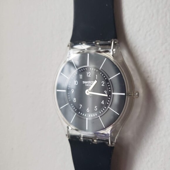 Swatch | Accessories | Rare Vintage Swatch Watch Ultra Slim Design ...